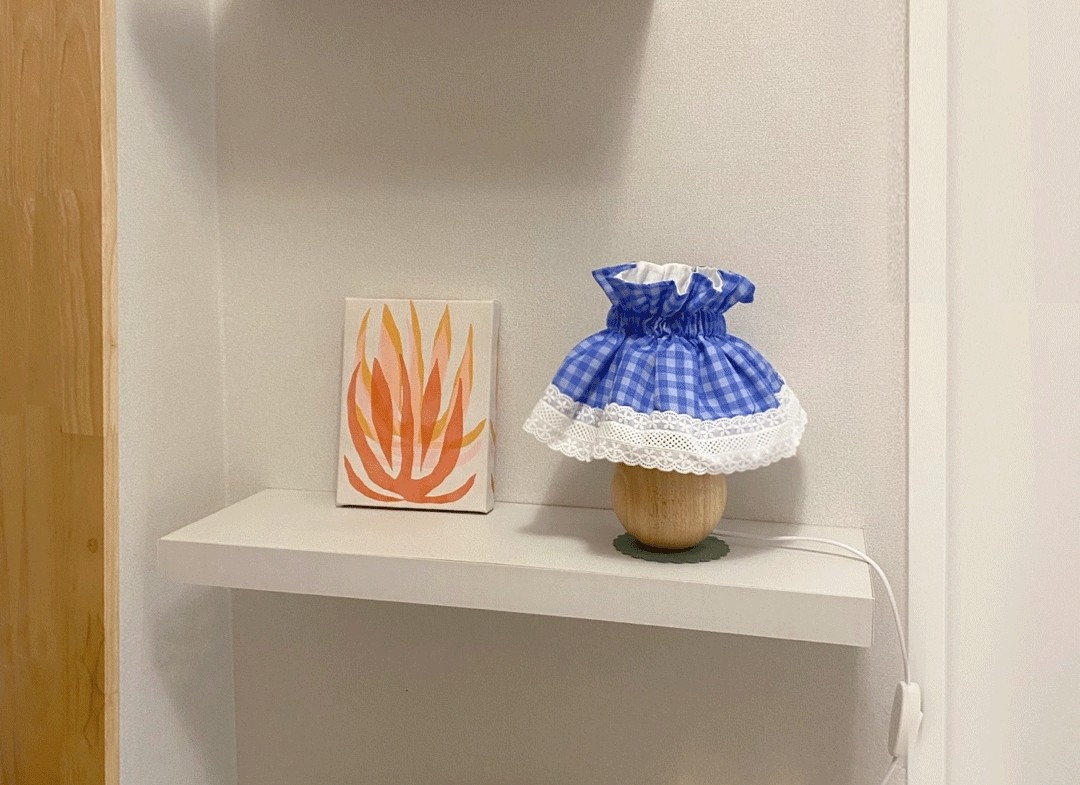 reocean mini ruffle lamp | idus