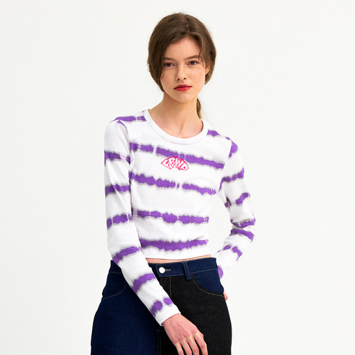 CIROS LONG SLEEVE CROP TEE(VO) | 아이디어스