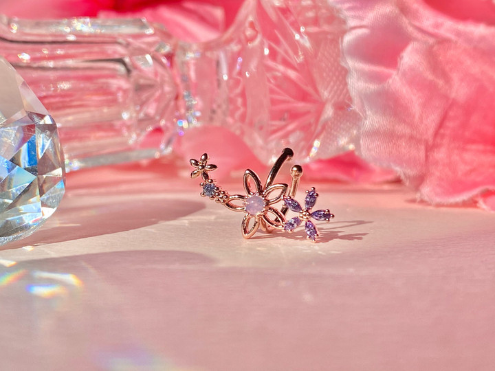 무배 ️자체제작🌸321단독 라일락 이어커프(2Colo | 아이디어스