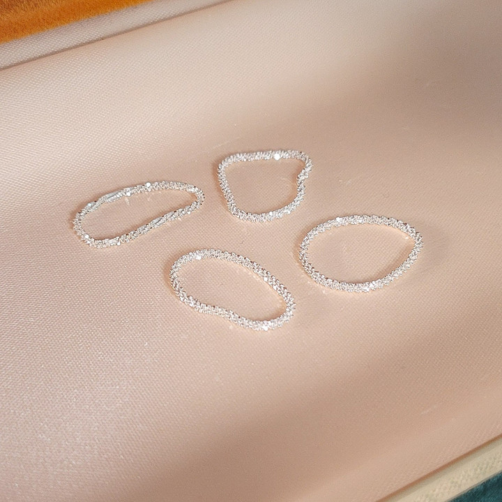 [Silver925]1+1♡이태리 체인반지 은반지 | 아이디어스