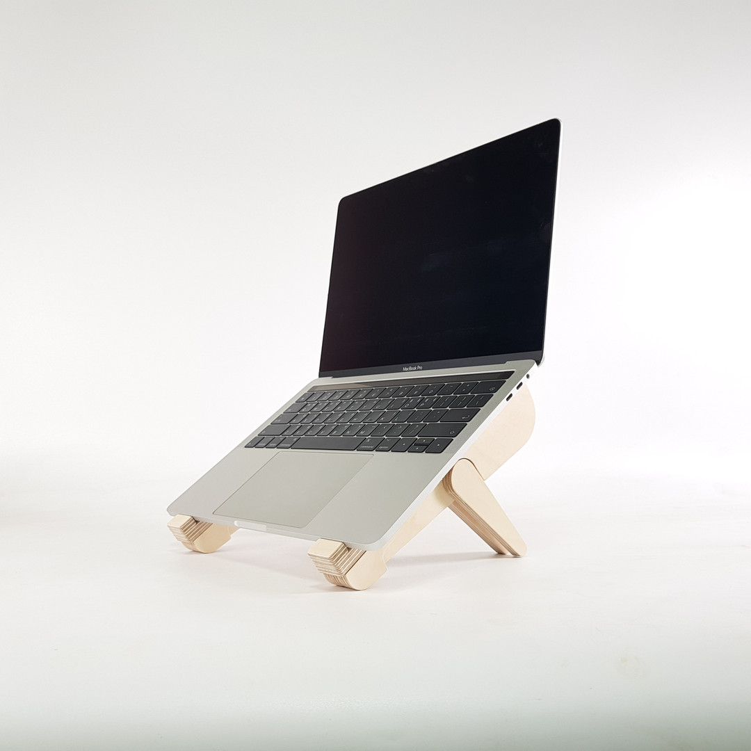 Portable and Adjustable Angle Laptop Stand / Eco-Friendly
