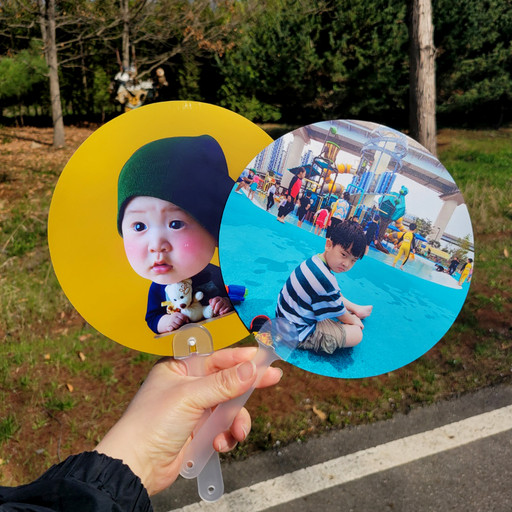 부채제작 사진부채 캐릭터 소량굿즈 | 아이디어스