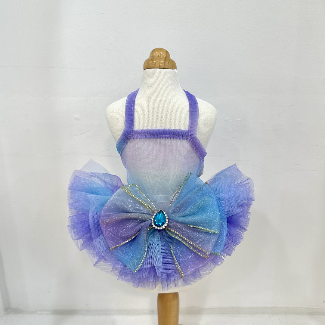 Aurora tutu dress blue purple | idus