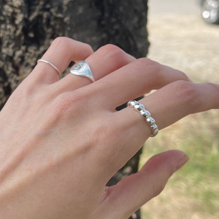 트위스트 볼륨 은반지 twist volume ring | 아이디어스