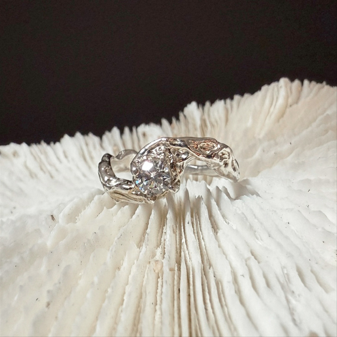 Winter Sea Night Hekate Ring 925 SILVER | idus