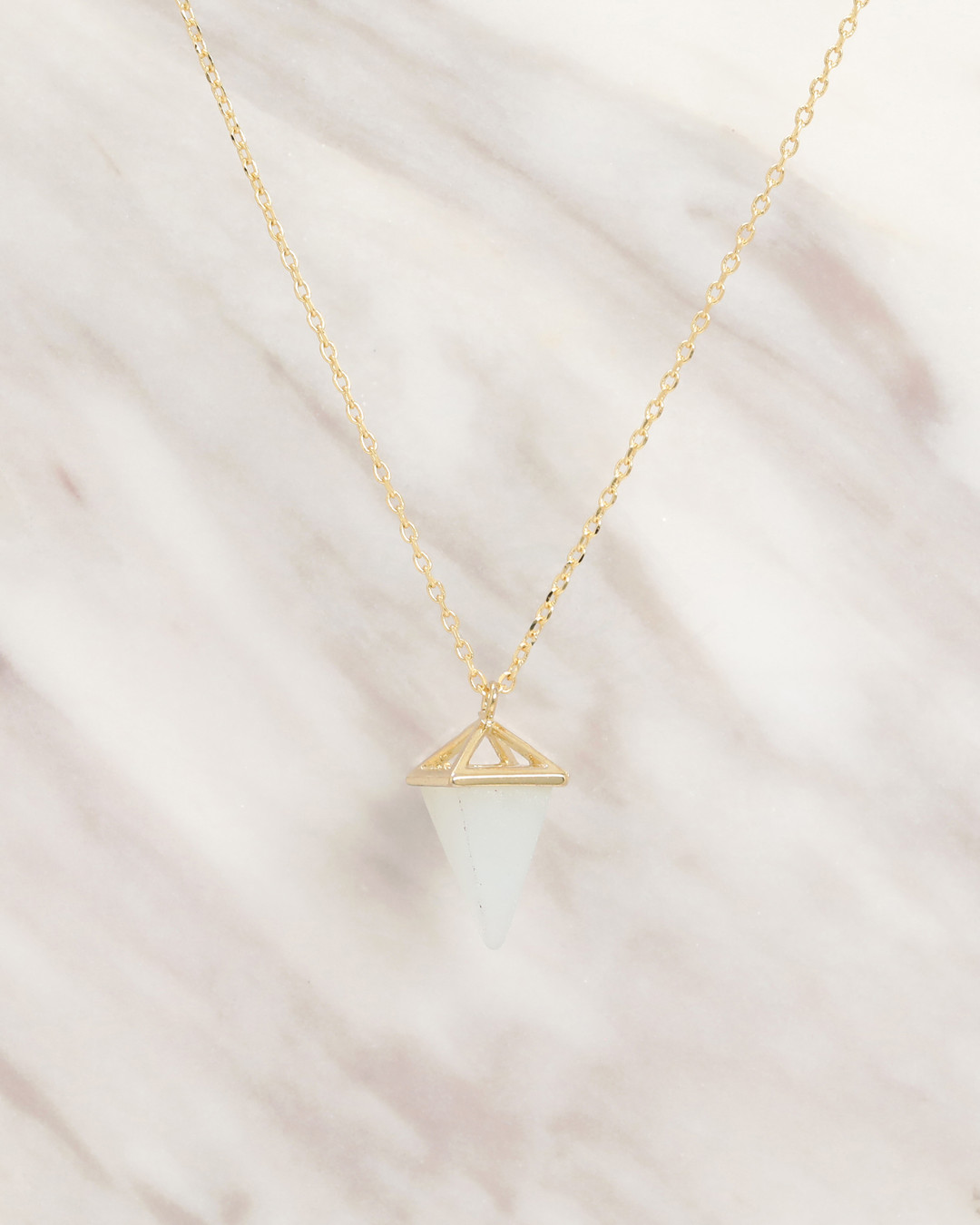 11311 / Cone Stone Necklace | idus