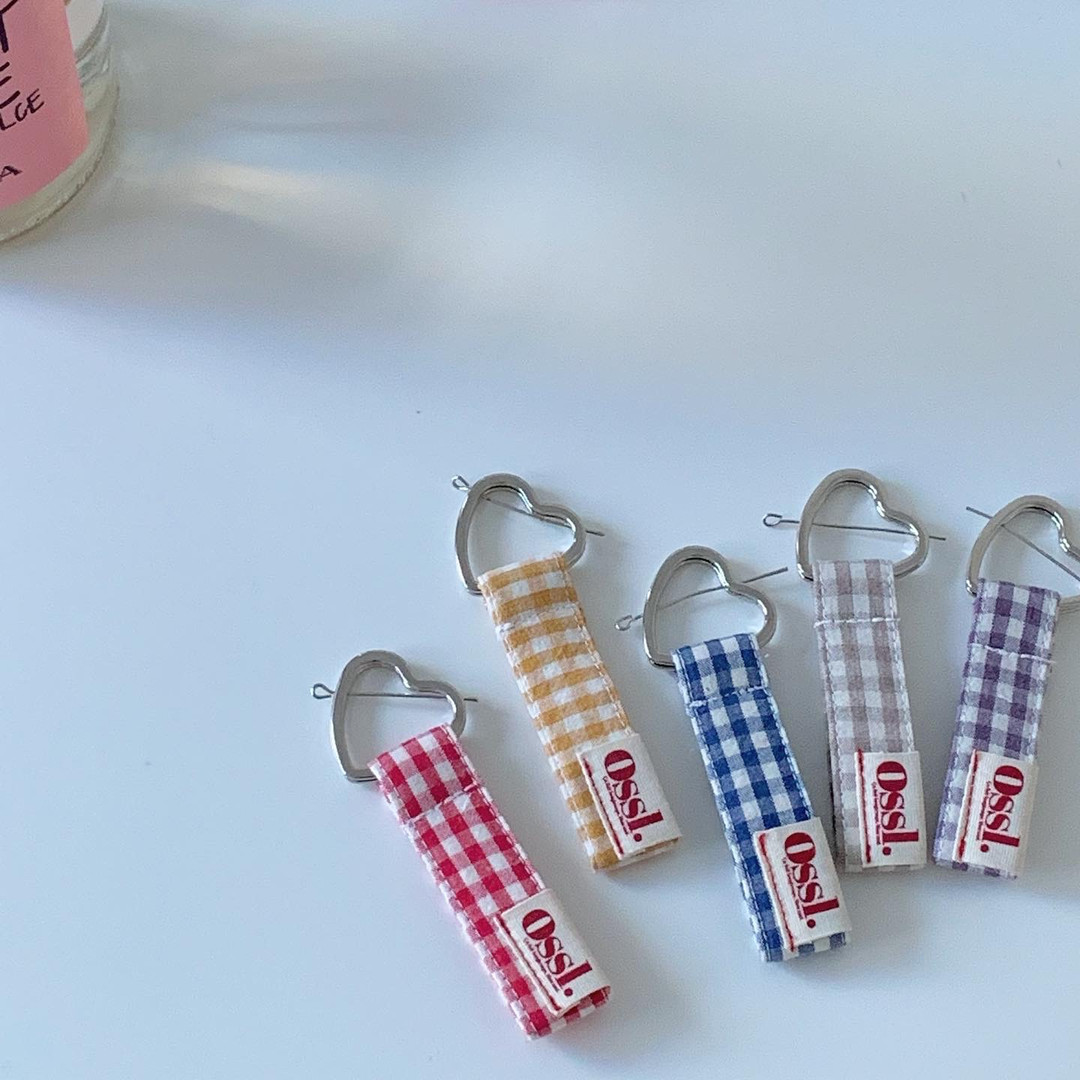 [Ossl]heart key ring | idus