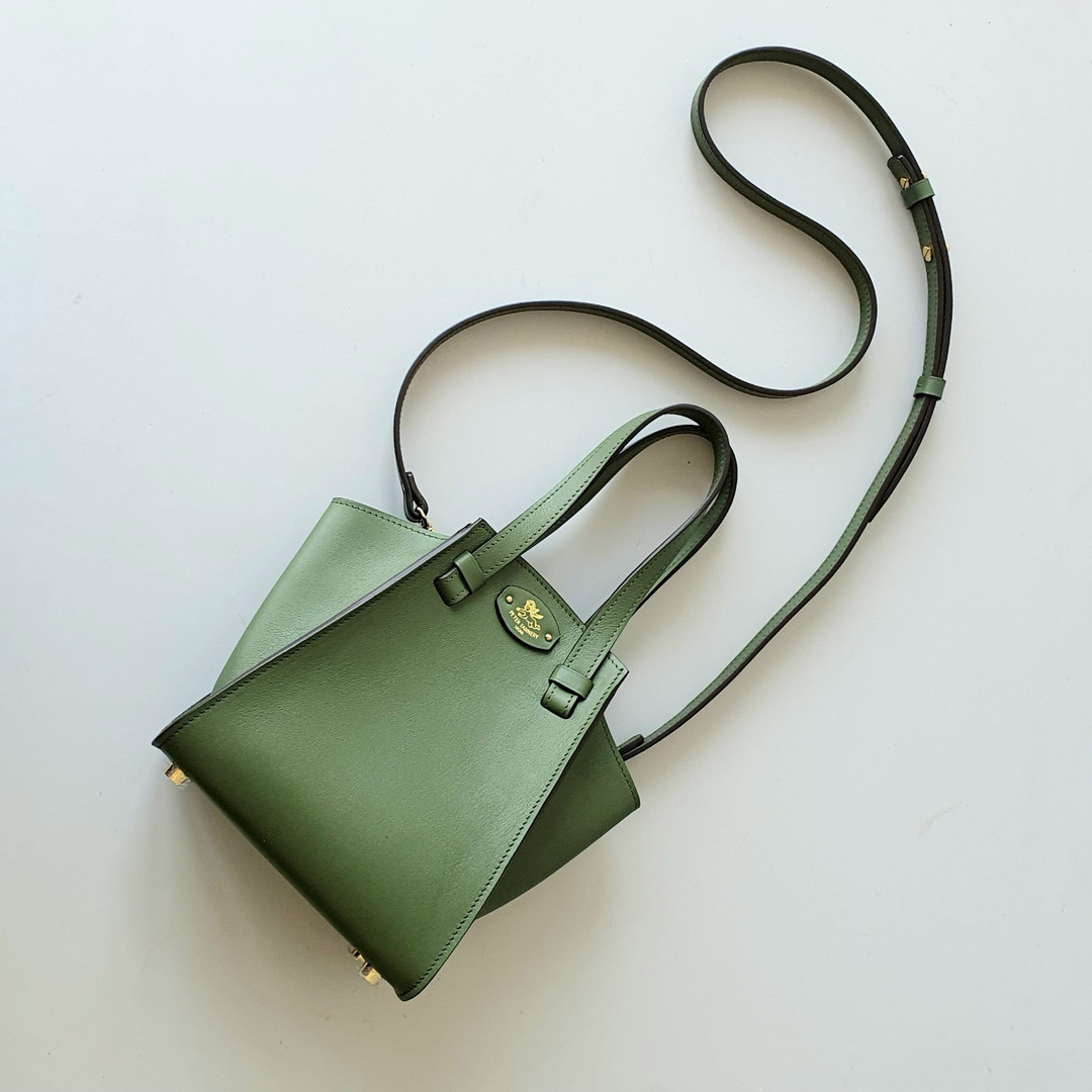 Wing tote bag leather handmade bag | idus