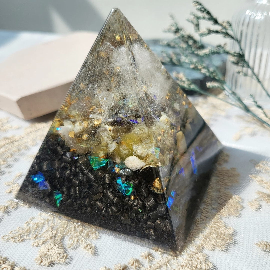 Yin-Yang and Five-Elements, Earth Glacial Orgonite, powerful energy | idus