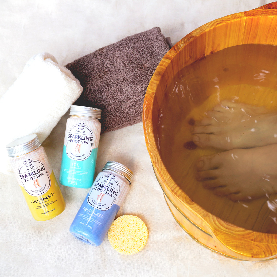 [All in one foot care] Sparkling foot spa/foot soak