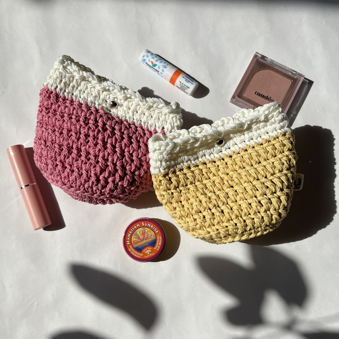 [4colors] All-season Crochet Dumpling Pouch 🥟 | idus