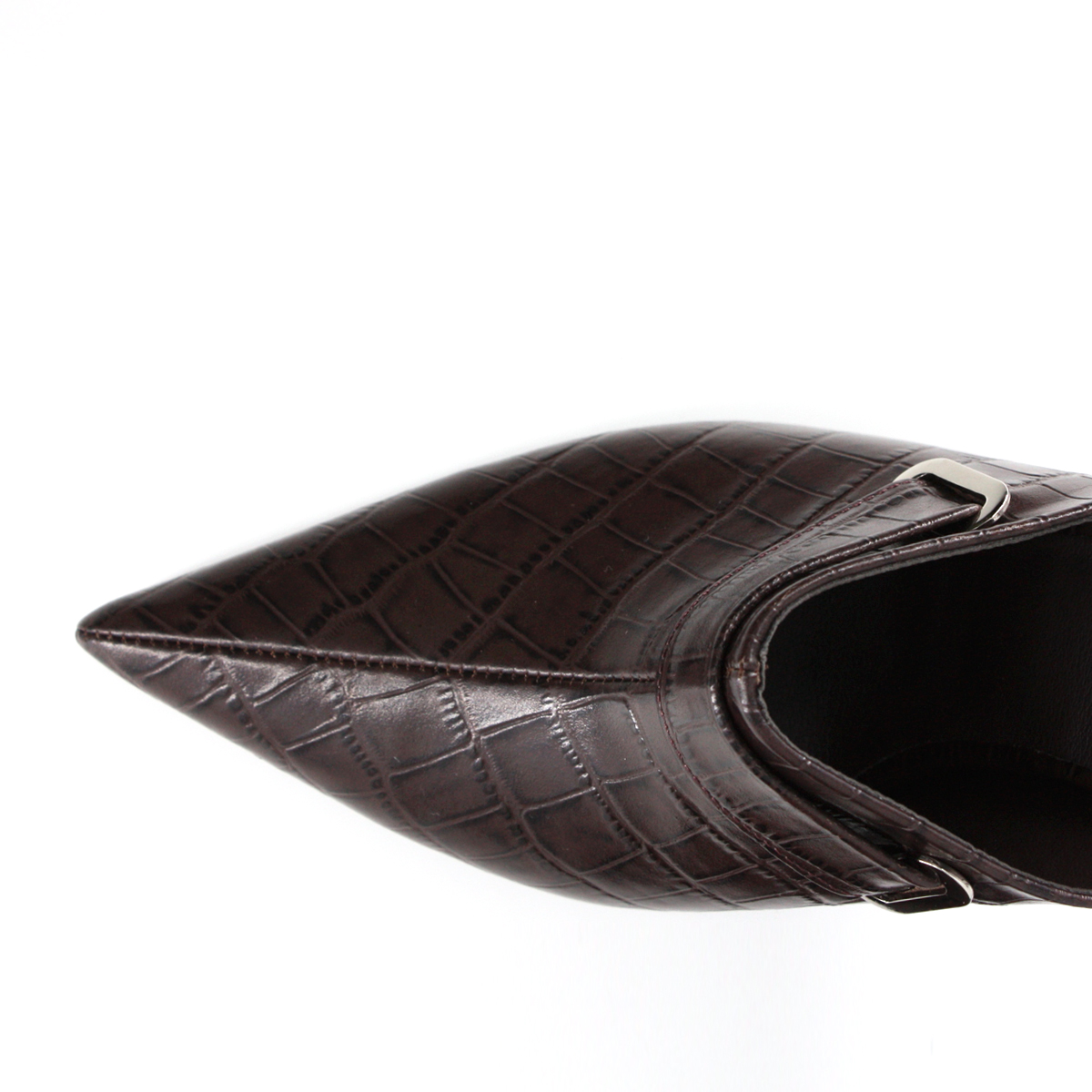 Single strap mule [Crocodile] | 아이디어스