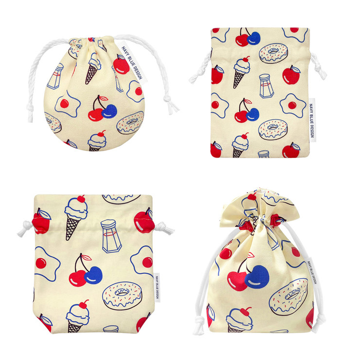 Cherry Pouch - 라이트 옐로우 | 아이디어스