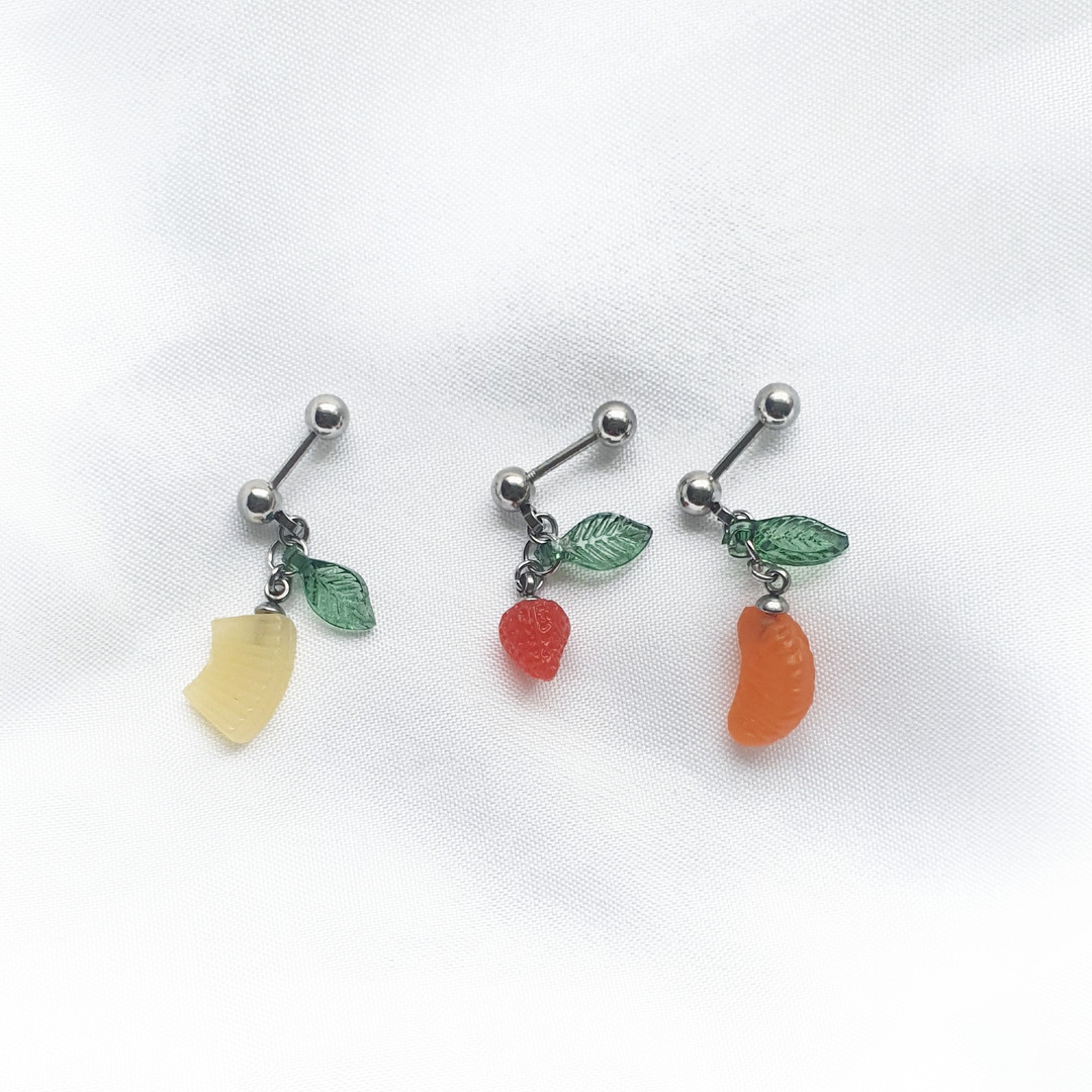 mini fruit piercing [customizable option type] | idus