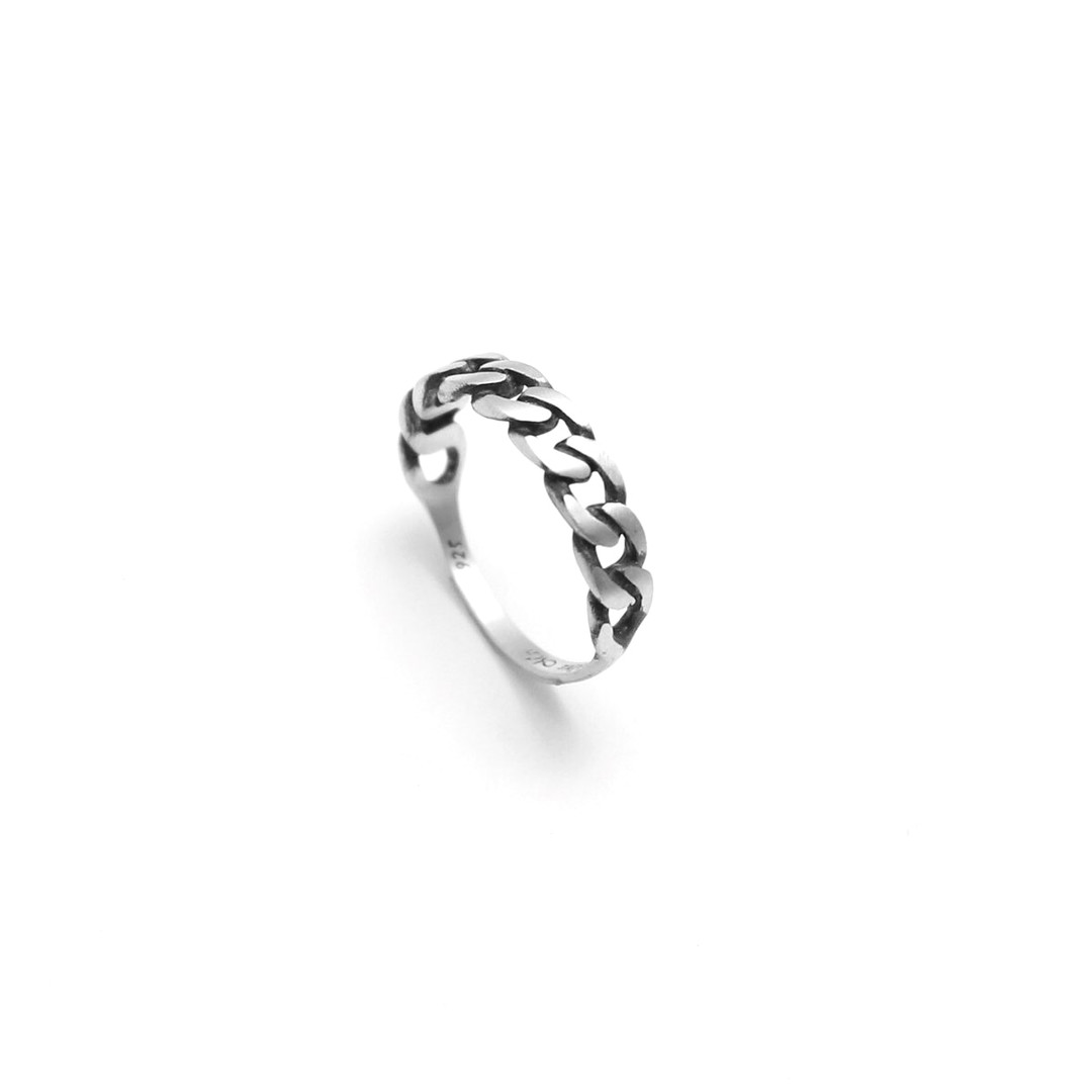 Chain 925 Silver Ring #6 | idus