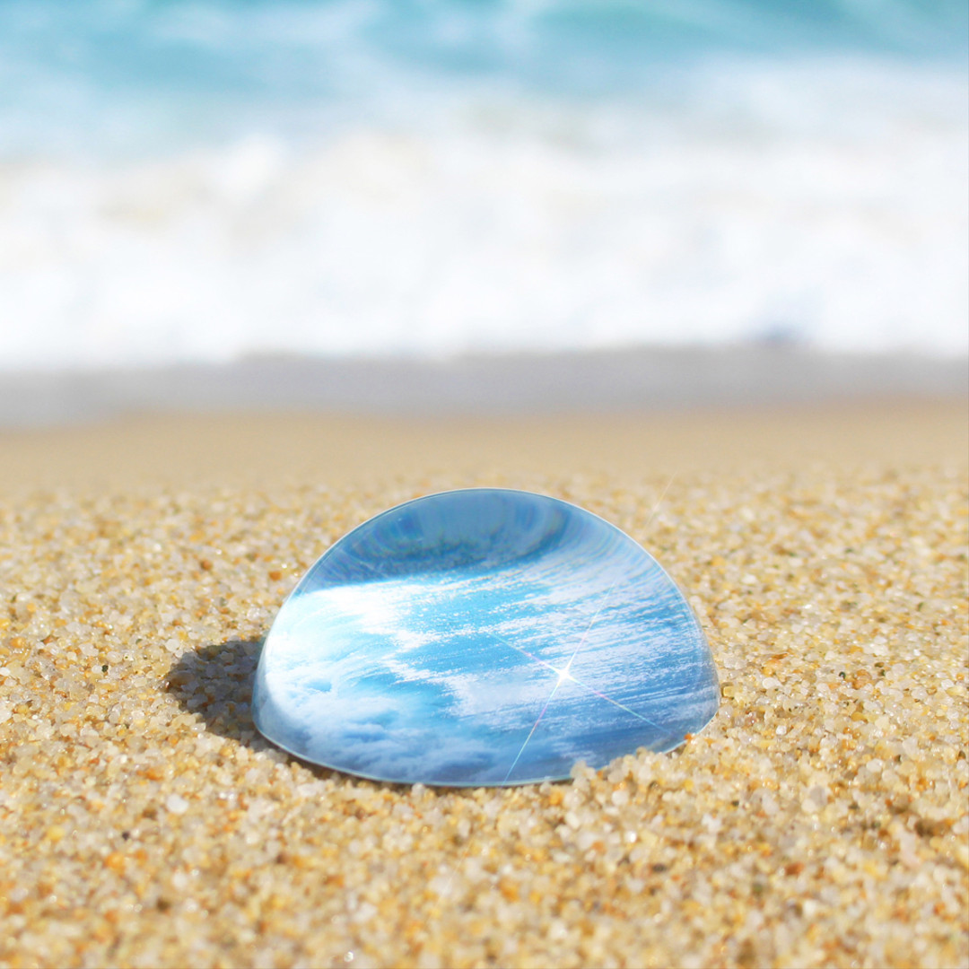 morning wave paperweight sea ocean coast beach Jeju Isaland | idus