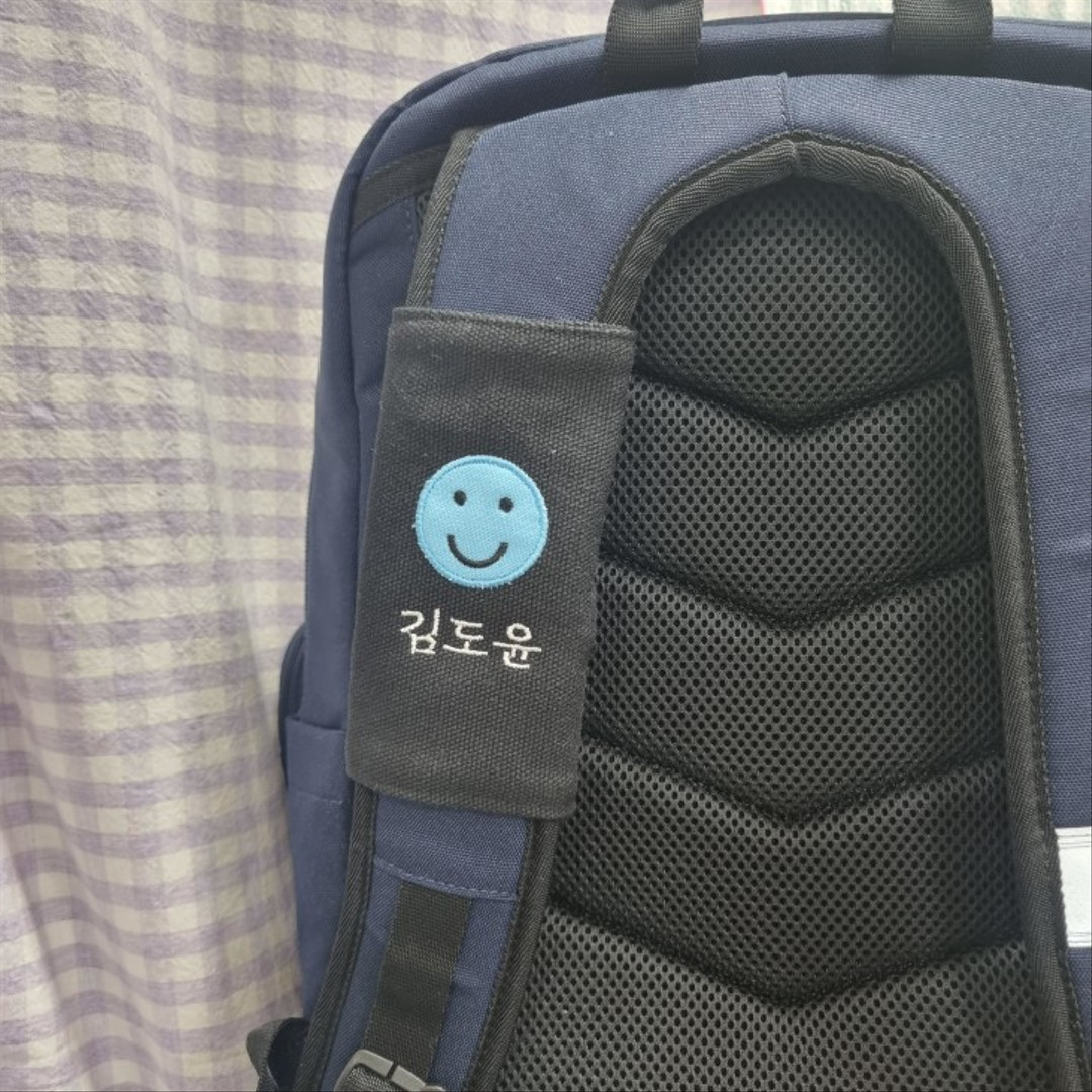 Bag name tag, Velcro name tag, travel bag name tag