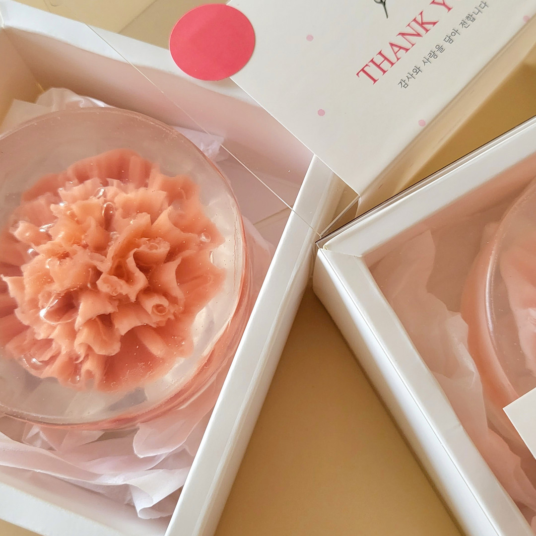 carnation soap flower gift handmade craftshop handcraft soaps 100g | idus