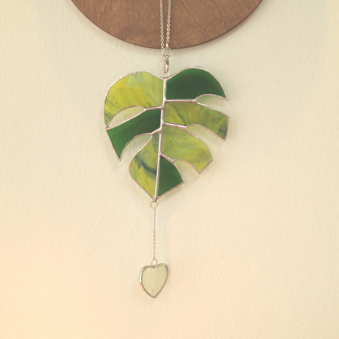 Monstera Suncatcher | idus