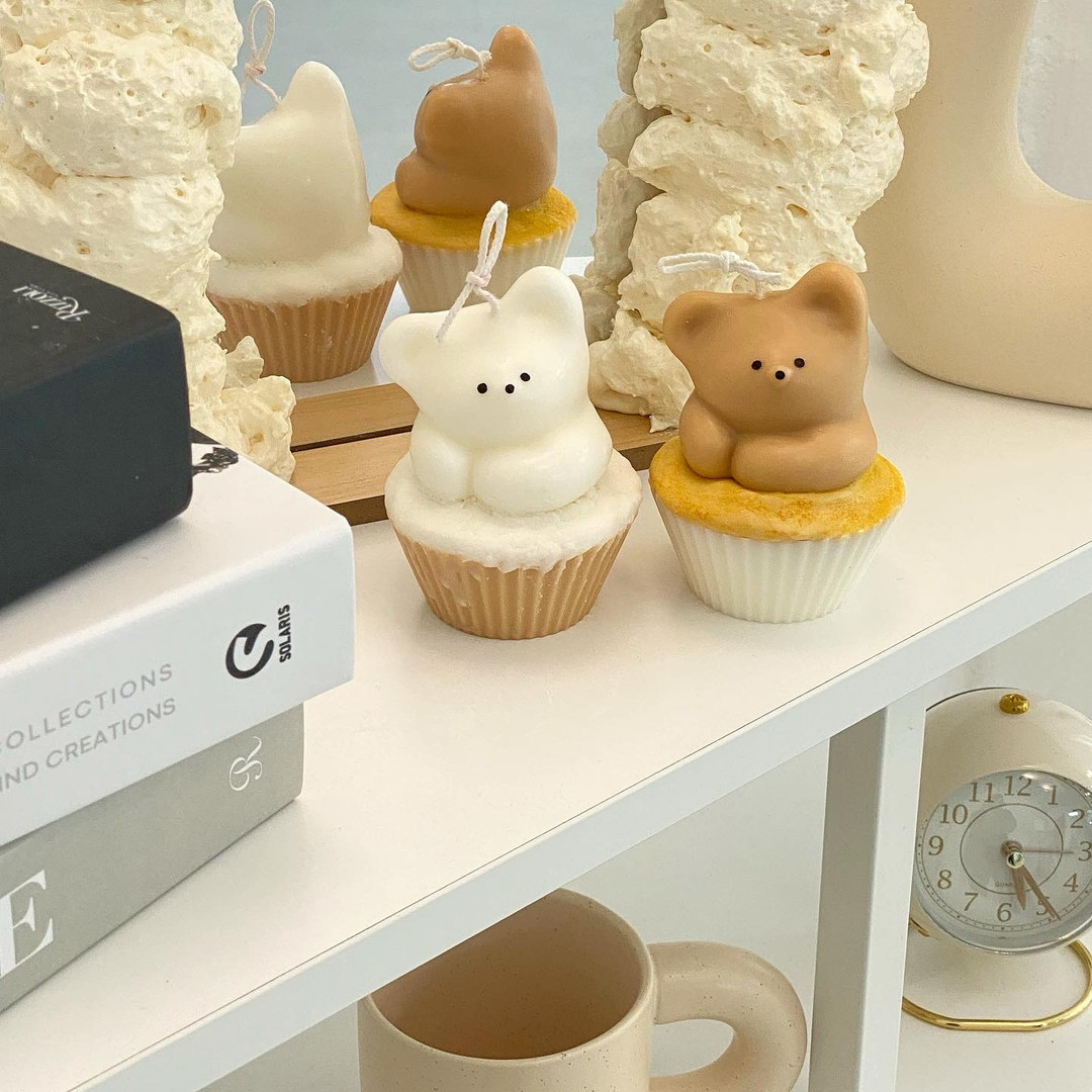 [Free packaging] Tomay Dalgomi / Gureumi Bear Candle Candle | idus