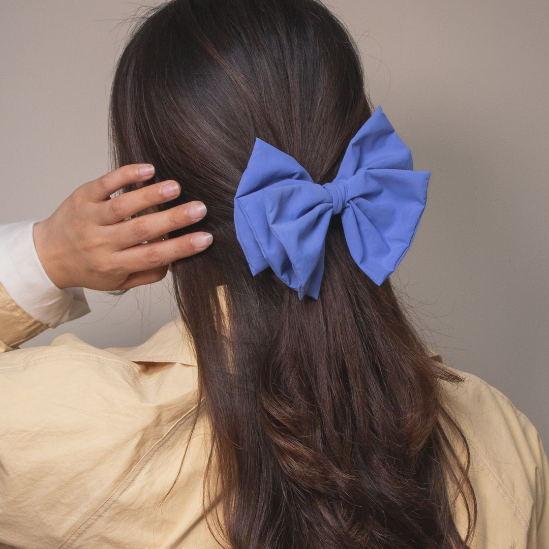 Rustling modern ribbon hairpin (with 4 types of pin options)