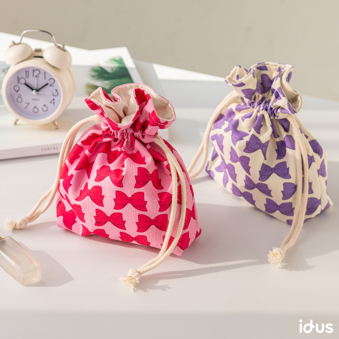 Cute corduroy pouch mini bag | idus