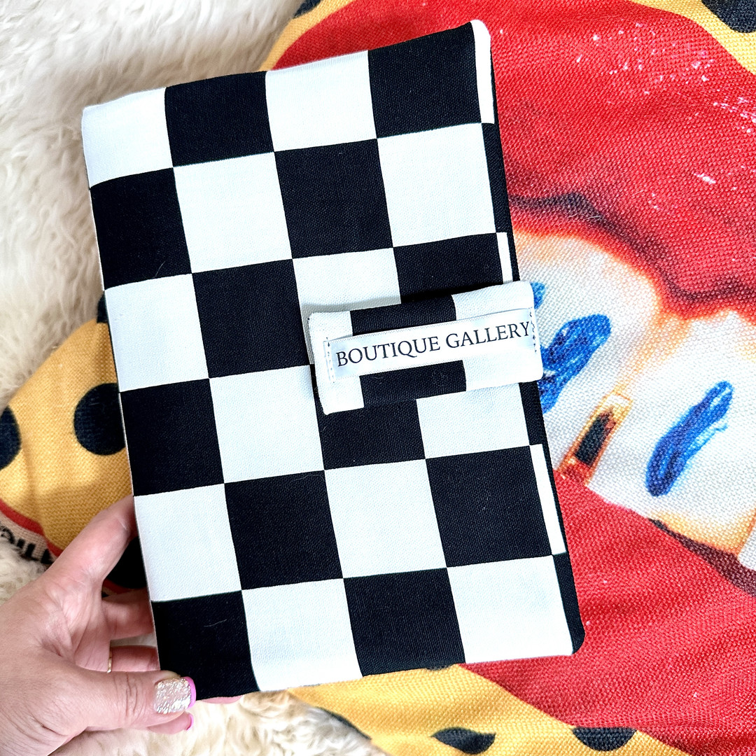 Kitch emotional Oxford checkerboard diary cover book cover size can be ...