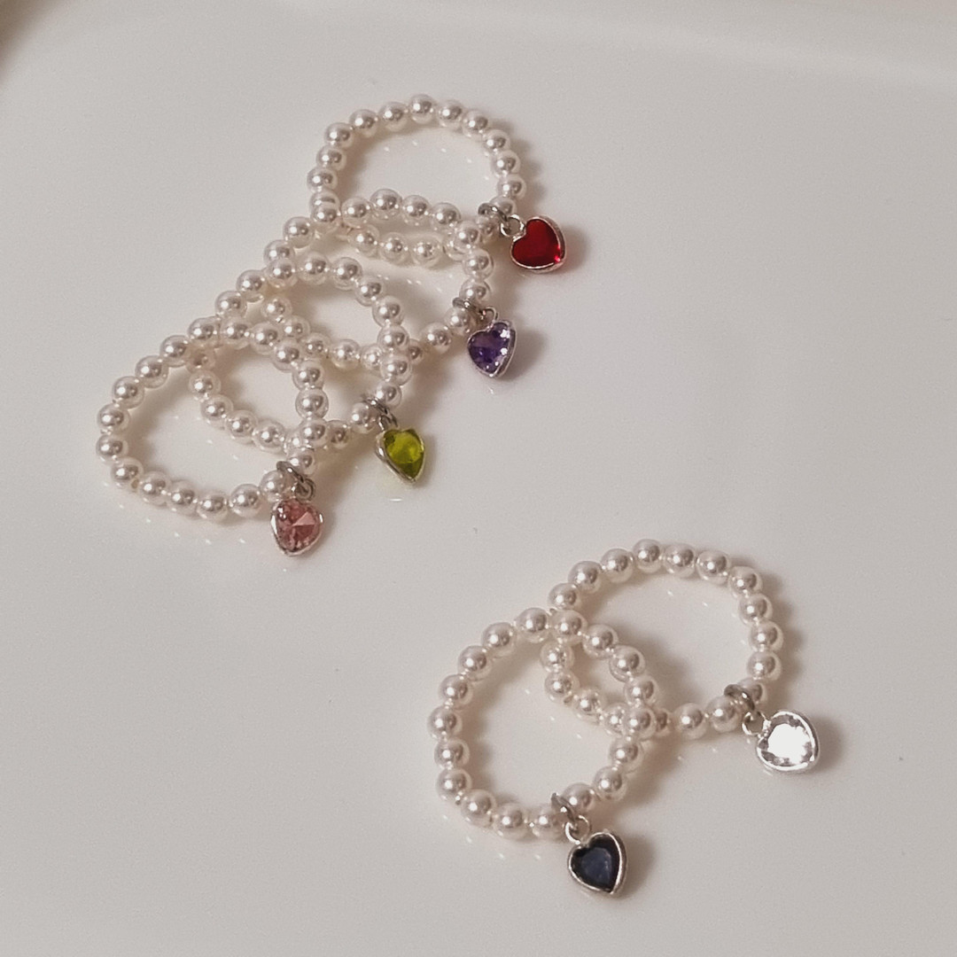 high quality Pearl beads ring | idus