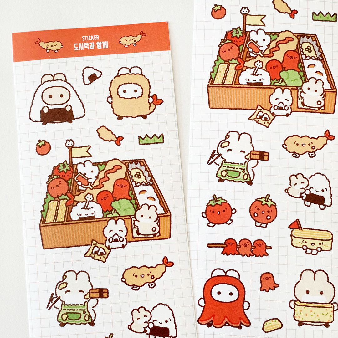 lunch box sticker | idus