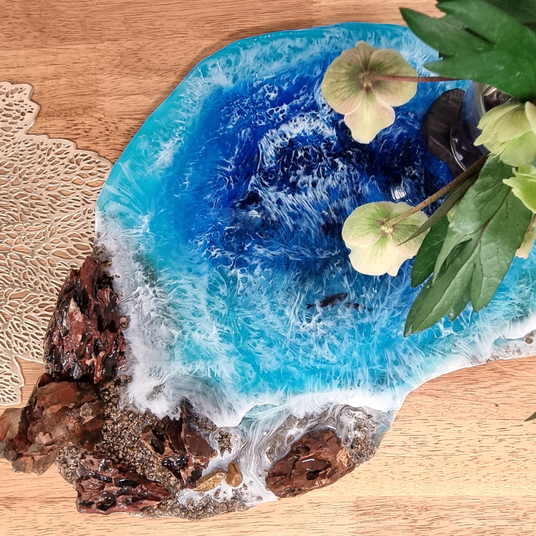 Custom Resin Sea Tray | idus