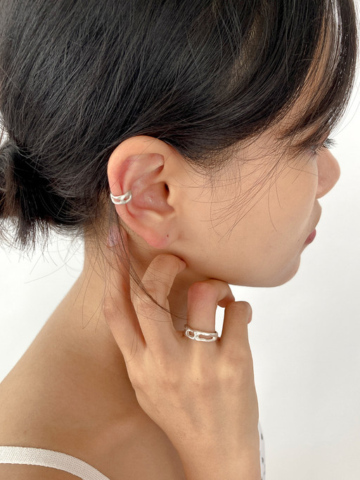 bium earcuff 실버 이어커프 | 아이디어스