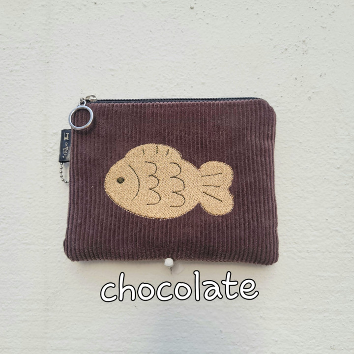 붕어빵자수파우치 | 아이디어스