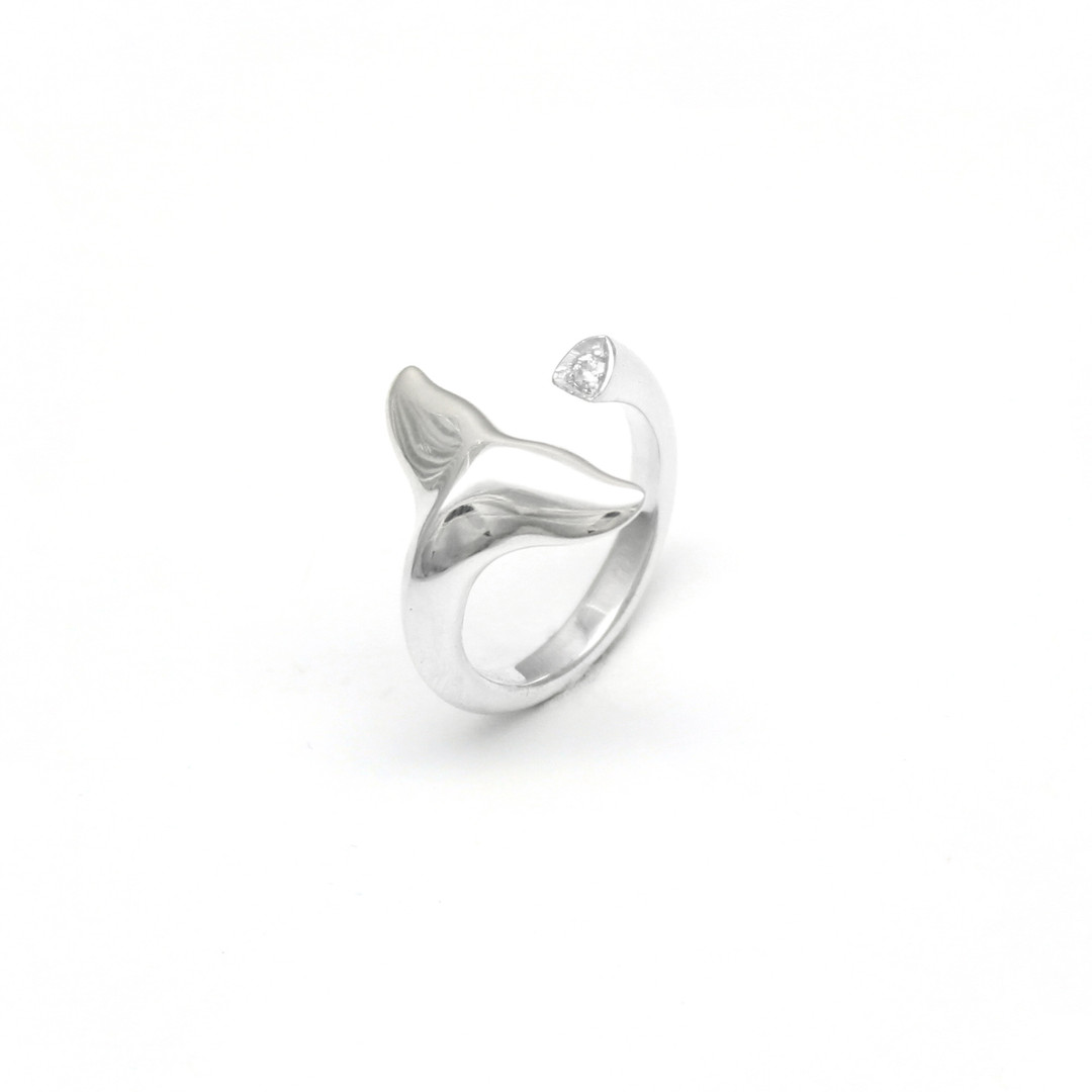 Fly the Sea 925 Silver Dolphin Ring | idus