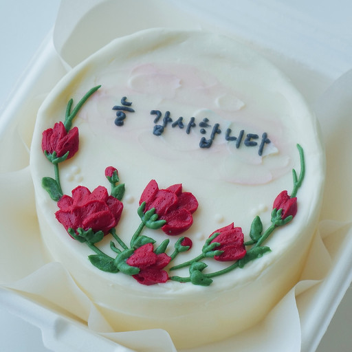 어버이날 카네이션💐 레터링 케이크 🙂동구리제과🙂 | 아이디어스