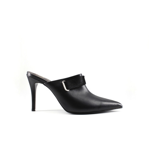 Single strap mule [Black] | 아이디어스