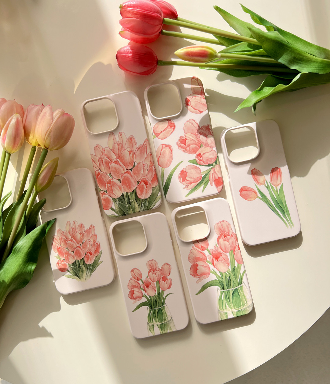 Tulip Flower Phone Cases, Smart Tok - Illust case | idus