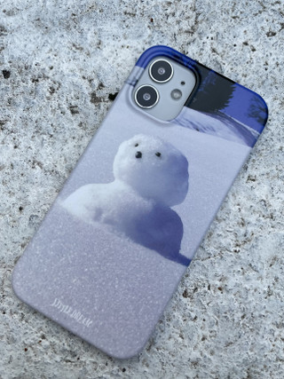 snowman hard case 눈사람 무광 하드케이스 | 아이디어스