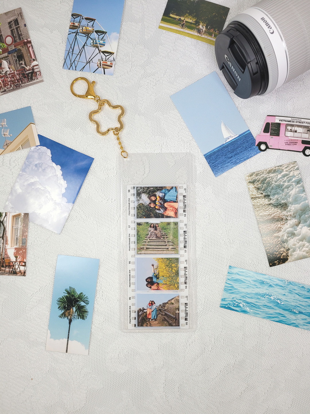 [Custom-made] Couple key ring friend photo key ring special gift