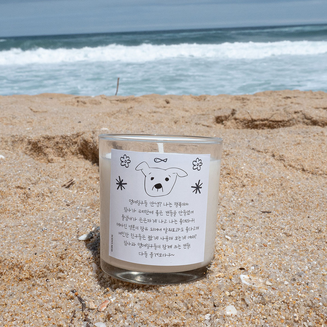 Candles for dogs and cats pet candle