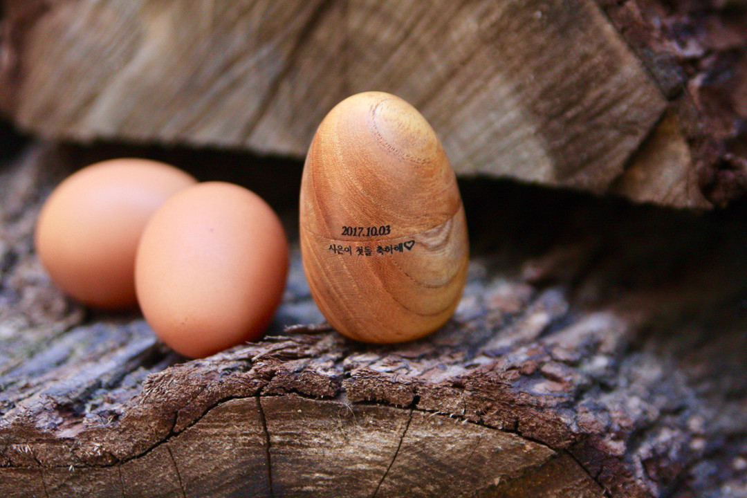 Egg-shaped Accessory case | idus