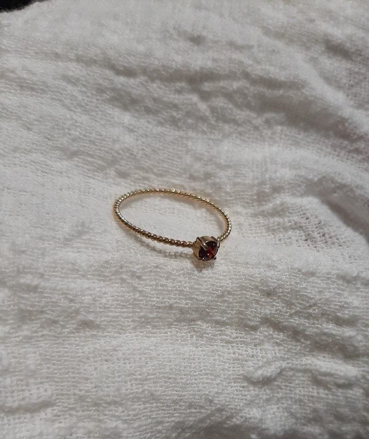 Garnet ring | 아이디어스