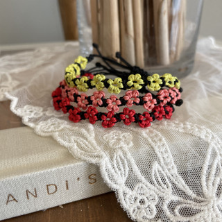 𝙽𝙰𝙲𝙴 𝚂𝚒𝚐𝚗𝚊𝚝𝚞𝚛𝚎 🌸꽃시리즈 팔찌🌸 | 아이디어스