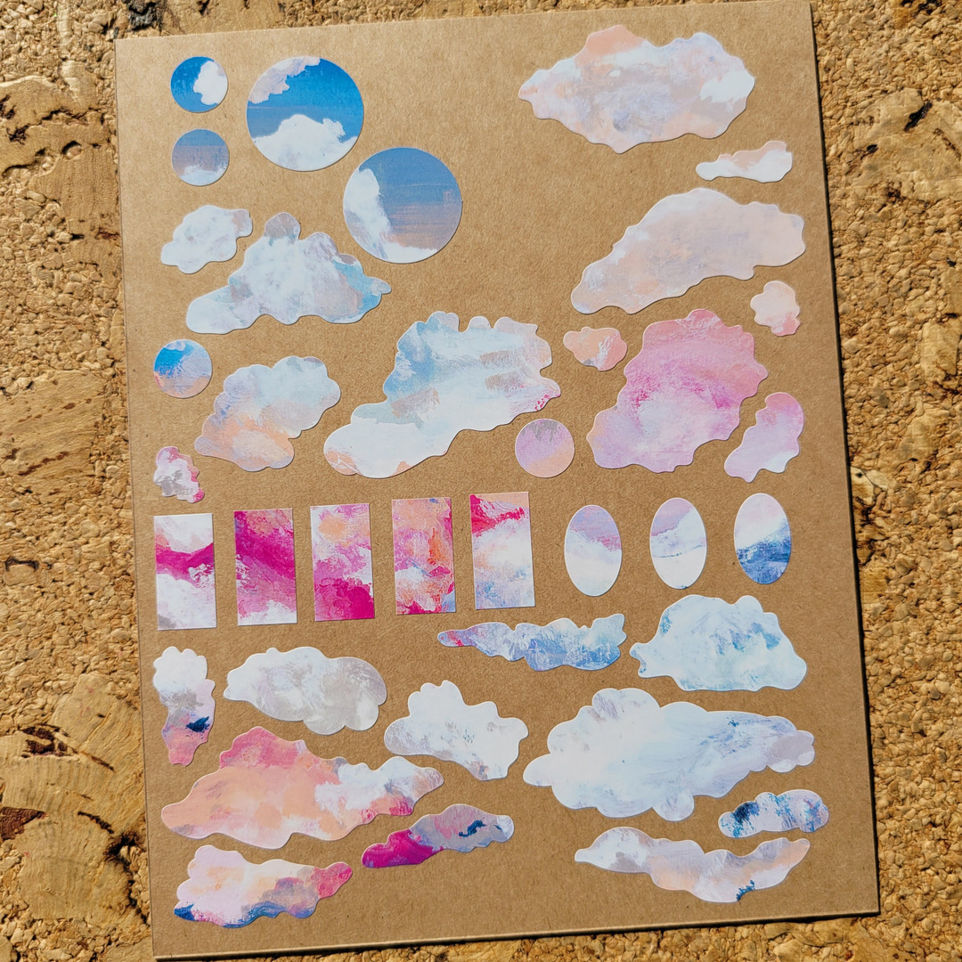 Nature Motif Sticker (Sunset) | idus