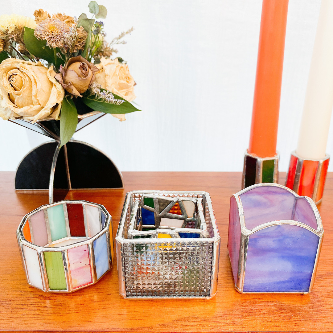 Stained Glass Mini Tray Object Series | idus