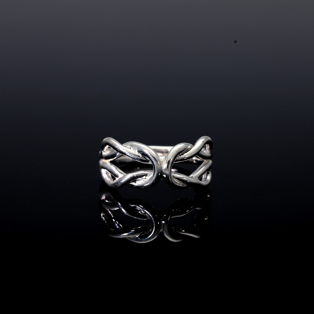 Knot Quipu ('I'm Here For You') 925 silver Ring | idus