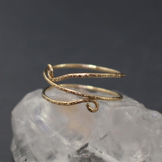 14KGF Helical Ring | 아이디어스