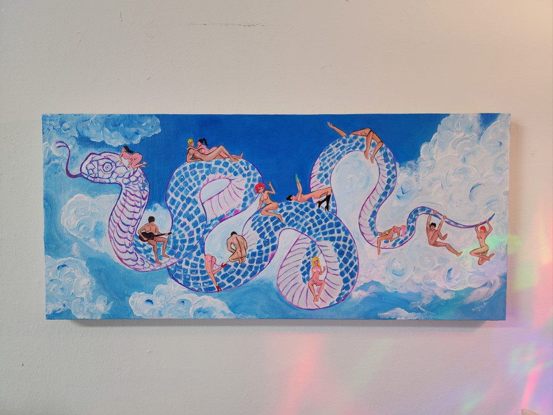 "floating on cloud" | idus