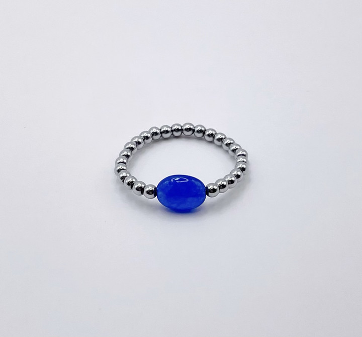 Deep Ocean ring - 비즈 반지 | 아이디어스