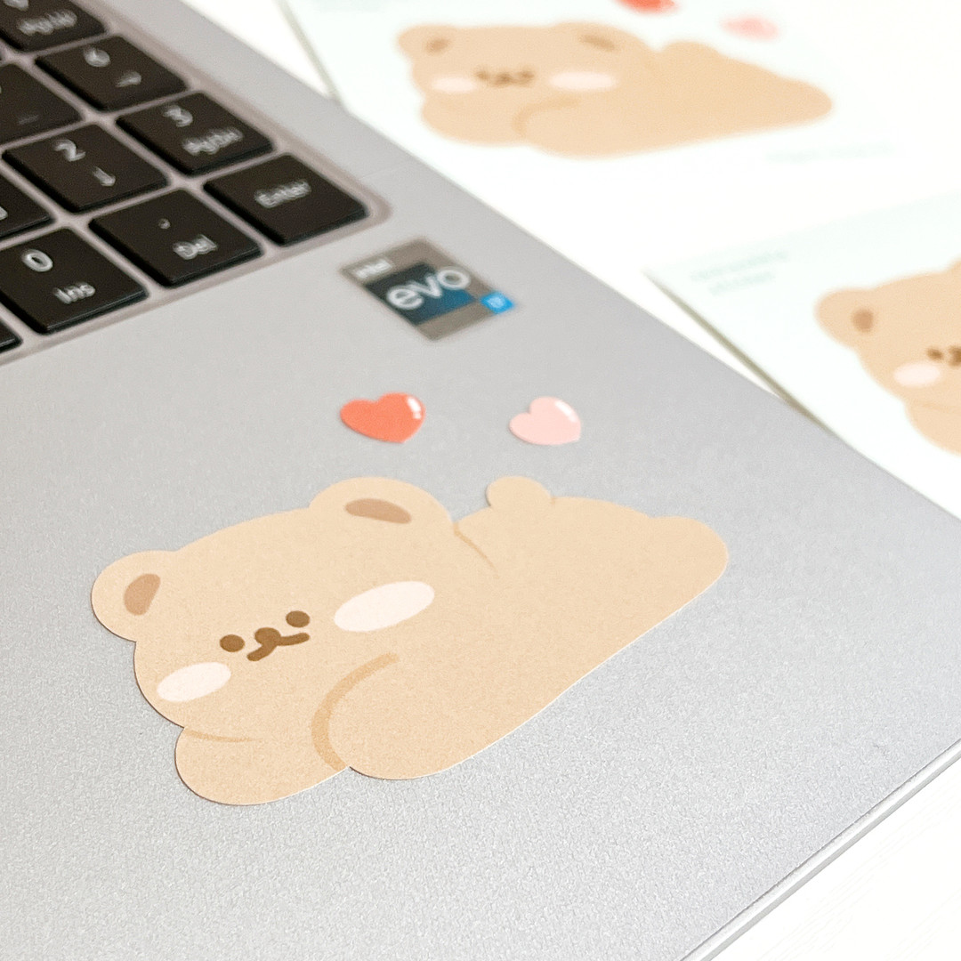 Lying_removable sticker | idus